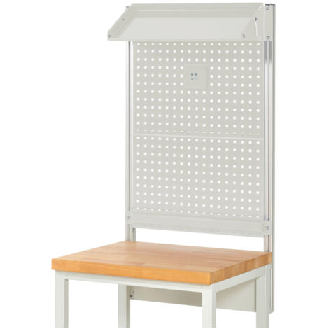 Rau System-Aufbau Komplettset 02, für Produktbreite 750 mm, RAL7035/RAL7035