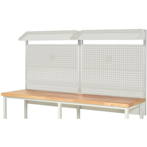 Rau System-Aufbau Komplettset 02, für Produktbreite 2500 mm, RAL7035 ...