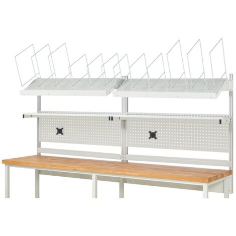 Rau System-Aufbau Komplettset 03, für Produktbreite 3000 mm, RAL7035 ...