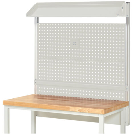 Rau System-Aufbau Komplettset 02, für Produktbreite 1250 mm, RAL7035 ...