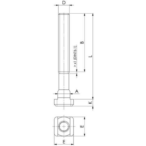 AMF T-Nutenstein Nr.508F M10x12 pat.m.Feder