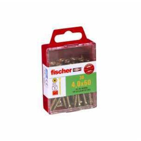 fischer Power-Fast 4,0x50 Senkk. gevz TG PZ