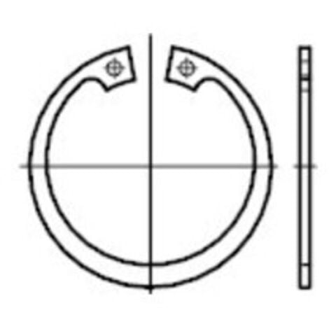 DIN 472 Sicherungsring für Bohrungen, Regelausführung, FST 105x4 HP 25 Stk