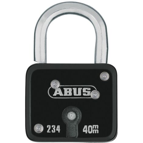 ABUS Vorhangschloss 234/40 Stahl, schwarz
