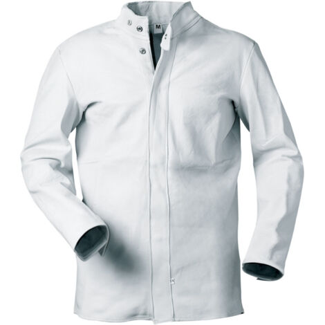 CRAFTLAND protection Schweißerjacke,Vollleder, Gr. L, natur