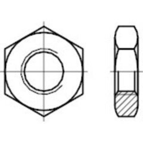 DIN 439 Sechskantmutter, Edelstahl A2 B M20 HP 10 Stk