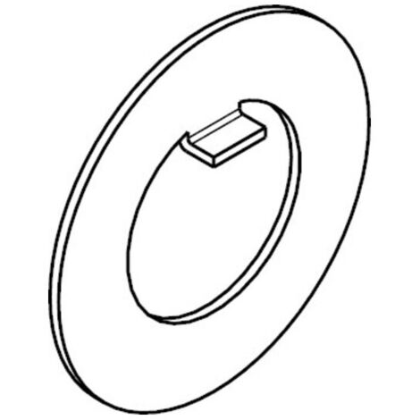 DIN 462 Scheibe mit Innennase für Nutmuttern DIN 1804 (Sicherungsbleche ...