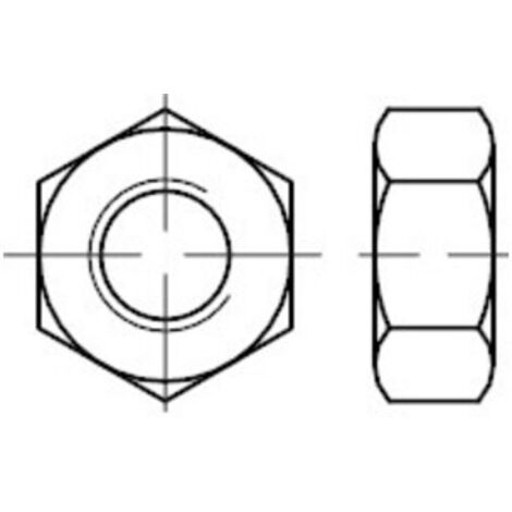 ISO 4033 Sechskantmutter ISO-Typ 2, 12 M16 HP 100 Stk