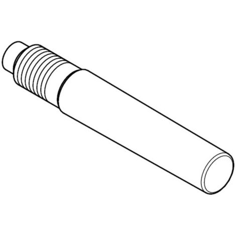 DIN 258 Kegelstift mit Gewindezapfen, ST 25x160 HP