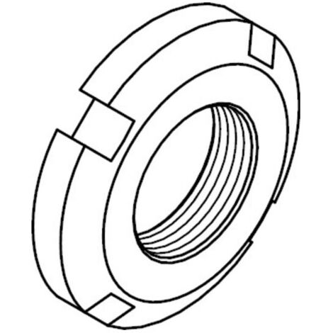 DIN 981 Nutmutter, 14H KM31 M155x3 HP