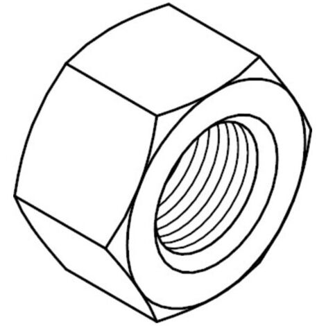 ISO 8673 Sechskantmutter ISO-Typ 1, FEIN-Gewinde, 8 galZn M72x6 HP