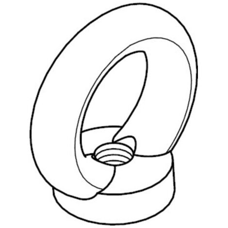 DIN 582 Ringmutter, C15E M18 HP