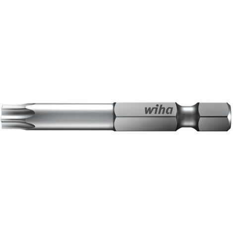 Wiha Bit Professional 50 mm TORX® Tamper Resistant (mit Bohrung) 1/4" E6,3 T10H (20219)