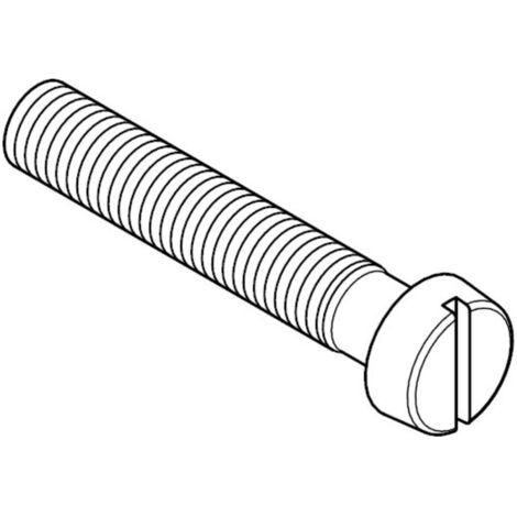 DIN 84 Zylinderschraube mit Schlitz, MS M2,5x4 KP 200 Stk