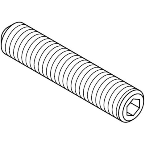 DIN 916 Gewindestift mit Ringschneide und Innensechskant, 45H Fein M6x0 ...