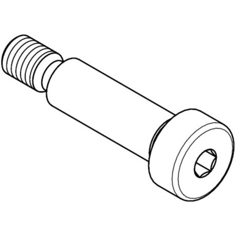 ISO 7379 Pass-Schulterschraube, 12.9 h8 10 M8x50 HP 50 Stk