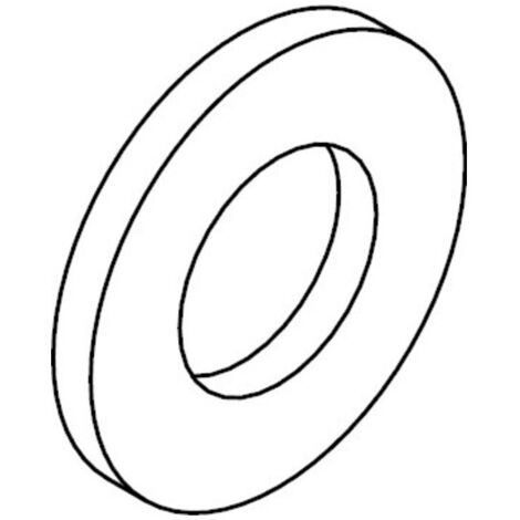 ISO 7089 Unterlegscheibe Form A ohne Fase, MS galNi 6 HP 1000 Stk