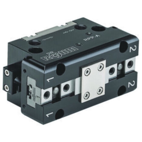 RÖHM Pneumatischer Parallelgreifer RPP- LA100x56 4xM6 KH17,8 BH16