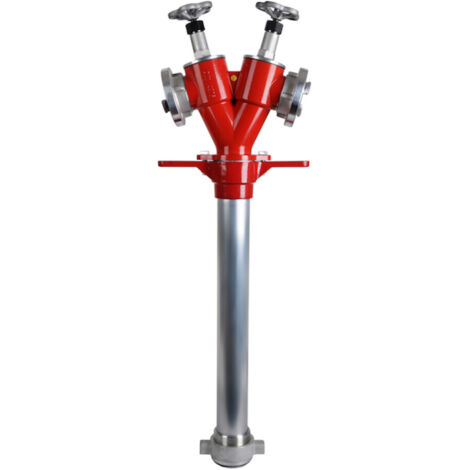 Standrohr DN 80,m.Absper. Kopf dr., 2 x Storz C