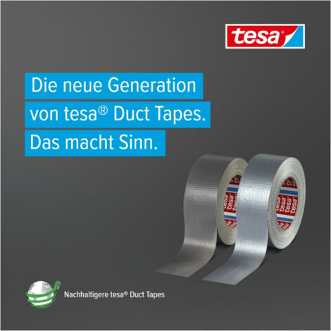 tesa Duct Tape 4615 50x50 schwarz recycled