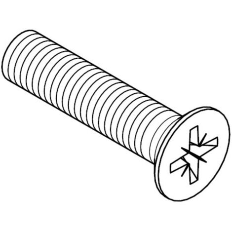 ISO 7046-1 Senkschraube mit Phillips-Kreuzschlitz PH, 4.8 galZn -Z M2 ...