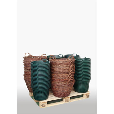 floraworld Gartenkorb Kunststoffu. W eide Classic FWDisplay