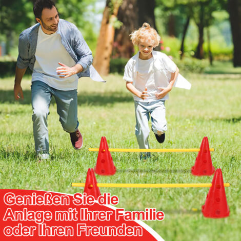 Tubiaz Ensemble de 12 haies amovibles pour entraînement, haies ...