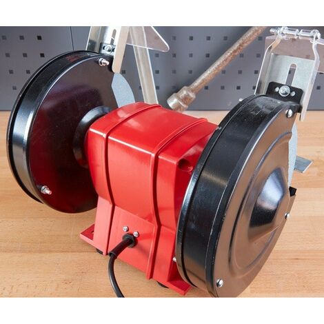 Hecht 1723 Meuleuse double Affuteur puissante 350W 2950tr/min avec 2 ...