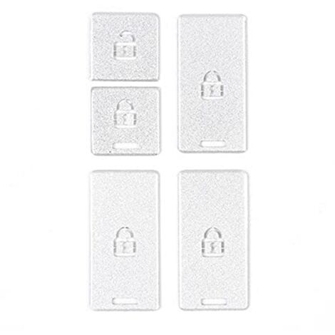 Car Inner Door Lock & Unlock Button Cover Trim Stickers Decorative for ...