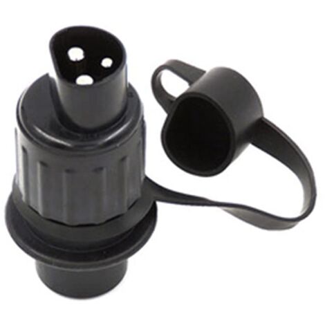 12V European Models Trailer Plug 3-Pin Socket Trailer Waterproof ...
