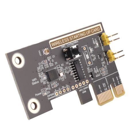 For WiFi Smart Switch Relay Module Mini PCI-E Desktop Card Restart Turn On/OFF PC Remote Control