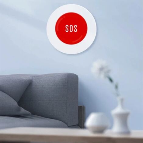 Tuya Smart ZigBee SOS Button Sensor Alarm Elderly Children Emergency ...