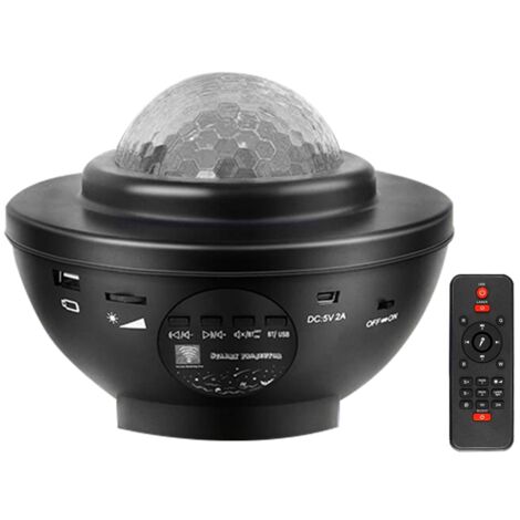 Led Star Projector Night Light with Remote Control Bluetooth Speaker ...