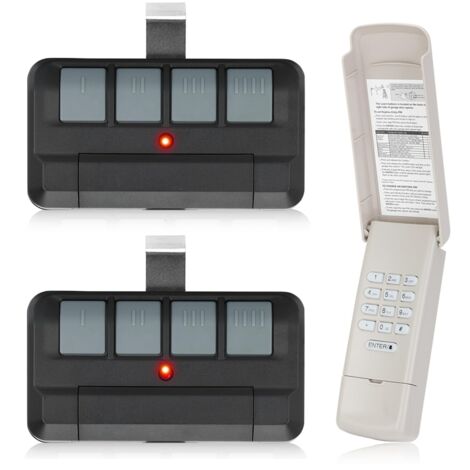 894LT Garage Door Opener Learning Keypad Remote Control, for