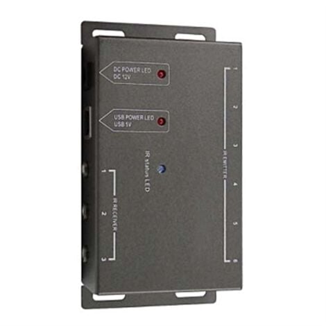 IR Infrared Remote Control Repeater Extender Kit 6 Emitters with 1 ...