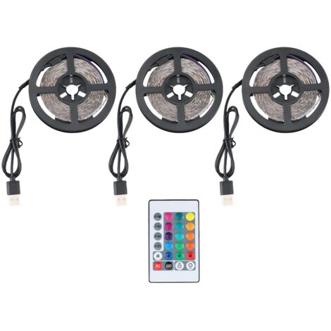 Music 2835 LED Strips Light Flexible RGB Lamp Ribbon SMD TV Tape ...