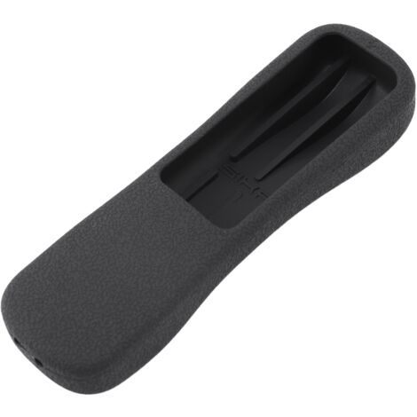 Anti-Slip for Stick Silicone Sleeve TV Remote Control(Black)