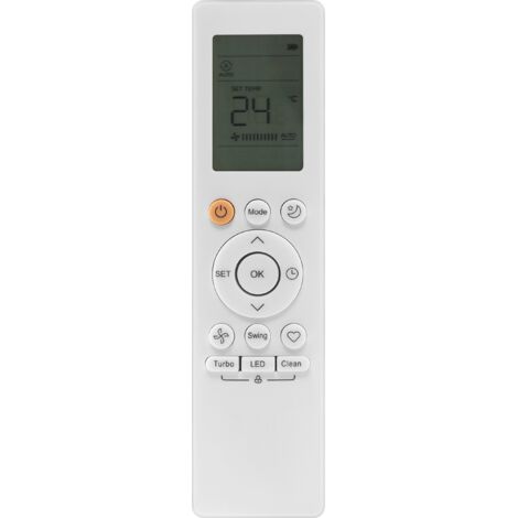 RG10B Infrared Remote Control for English Air Conditioner RG10B/BGEFU1 AC