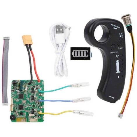 24V Electric Skateboard Remote Controller Motherboard Single-Drive Hub ...