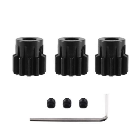 Remote Control Car Gear M1.5 Module 8.0 Internal Hole Chrome Steel 11T ...
