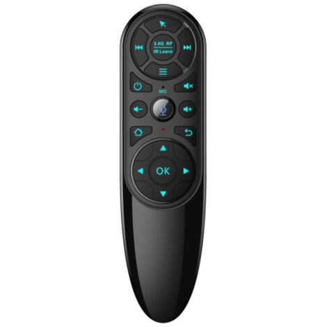 Q6 Pro Air Mouse 2.4G Wireless Voice Remote Control with Backlit and Gyroscope IR Learning for ...