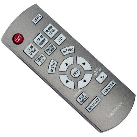 N2QAYB000680 Replace Remote Control for DLP Projector PT-AT5000E PT ...