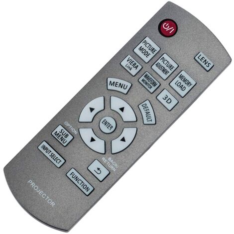 N2QAYB000680 Replace Remote Control for DLP Projector PT-AT5000E PT ...