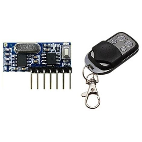 RX480E-4CH Wireless Receiving Decoding Module RF433MHz Four-Way Remote ...