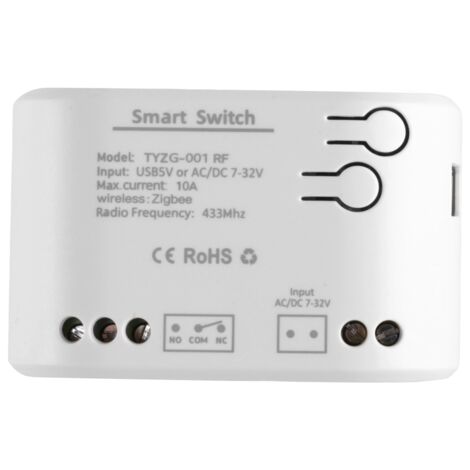 1CH 5V AC/DC 7-32V ZigBee Tuya Relay Module Remote Control 433MHz DIY ...