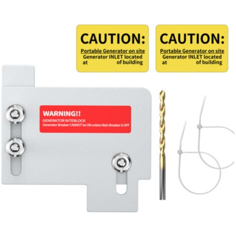 Generator Interlock Kit for Cutler Hammer CH Series 150 & 200 Amp W/TAN ...