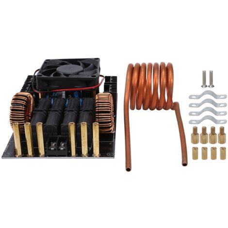 DC 12-40V 50A 1KW ZVS Induction Heater High Voltage Generator Frequency Low 1000W Board with Coil