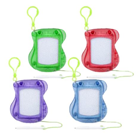 12 Pack Mini Drawing Board for Kids Bulk Backpack Keychain Clip Boards ...