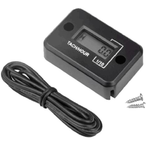 Tach Hour Meter Digital Inductive Tachometer Powerful Measuring ...
