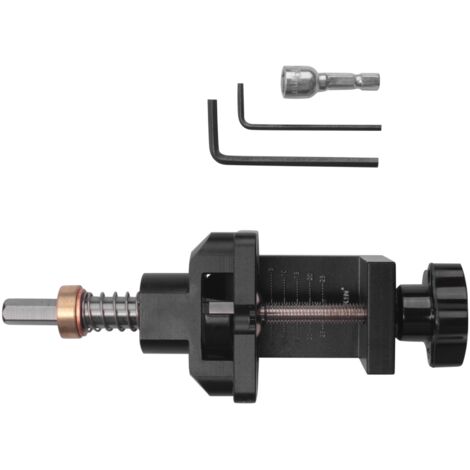 35mm Concealed Hinge Jig with Clamp Drill Bit Drilling Punch Locator ...